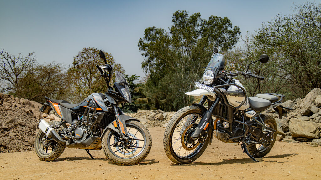 Royal Enfield Himalayan 450 vs KTM Adventure 390 X: A Battle That ...